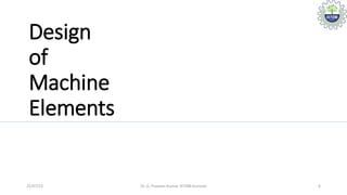 1. Design of Machine Elements.pptx