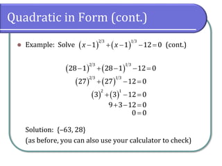 1.6 Other Types of Equations | PDF