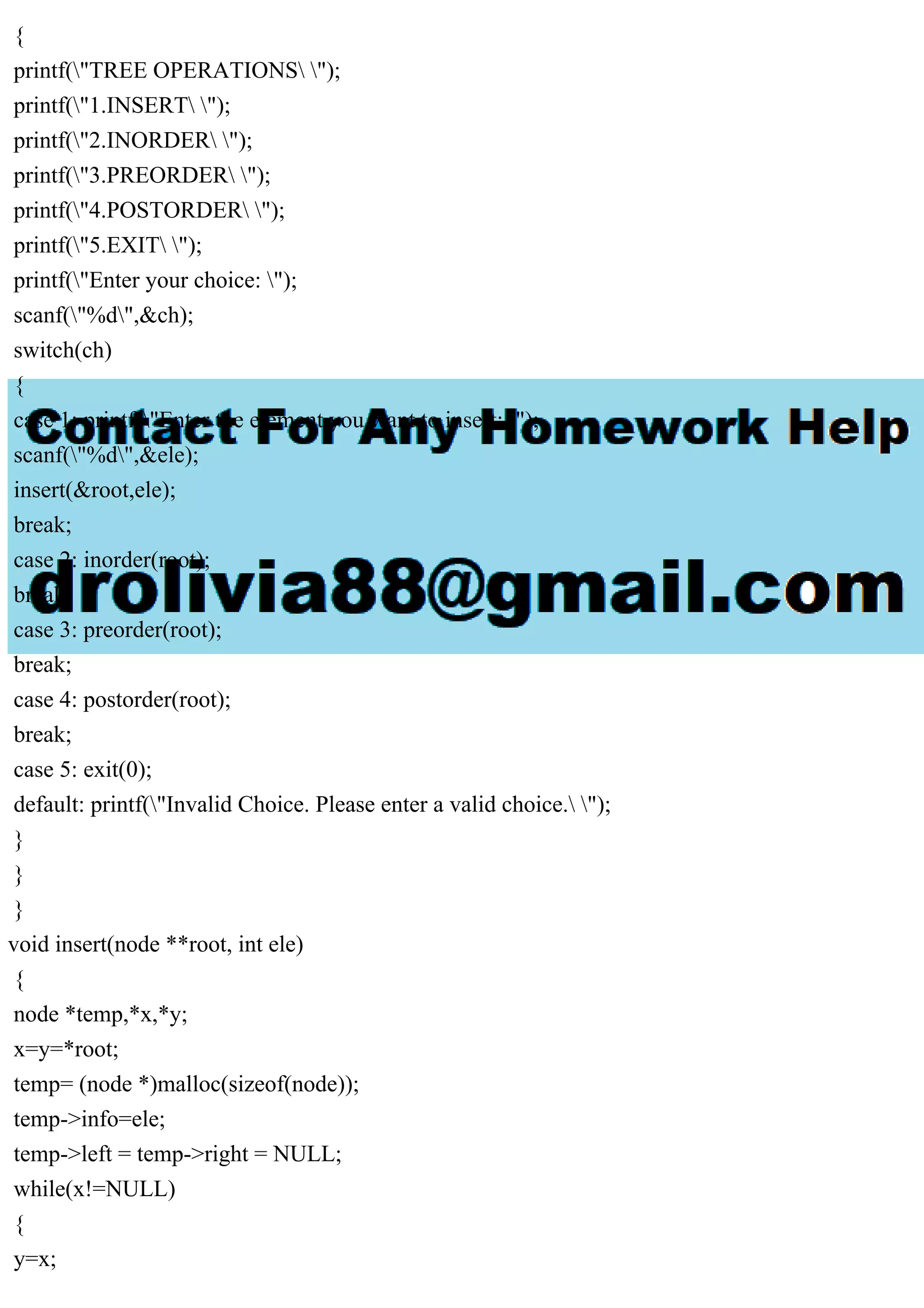 1 Create The Binary Tree With 9 Nodes Figure 1 By Using Pointer Bpdf