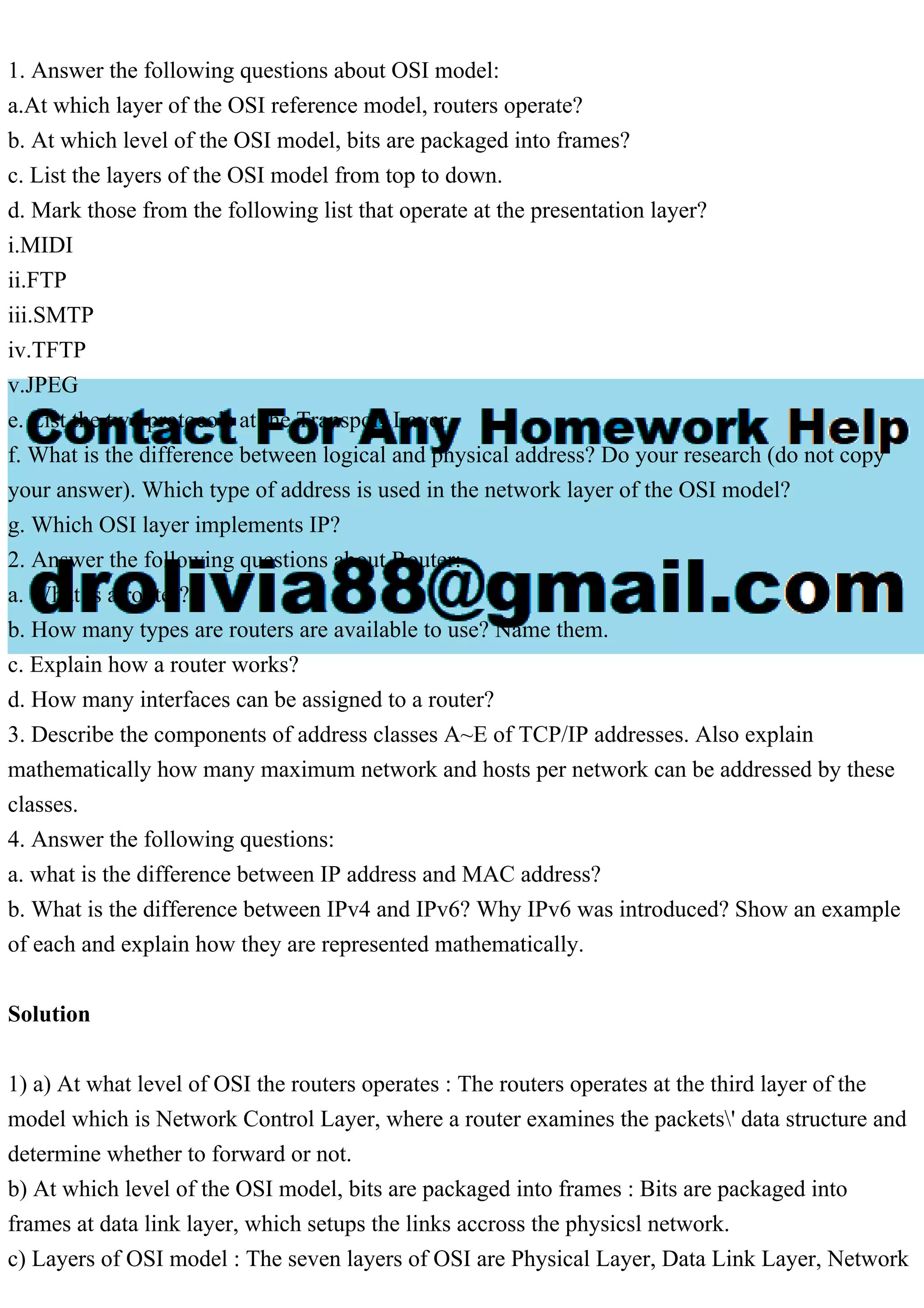 1. Answer the following questions about OSI modela.At which layer.pdf