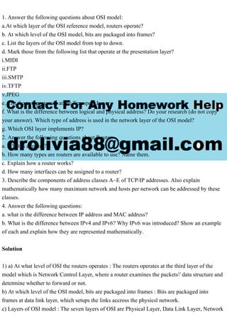 1. Answer the following questions about OSI modela.At which layer.pdf