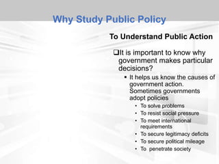 1. What Is Public Policy Why Study It.ppt
