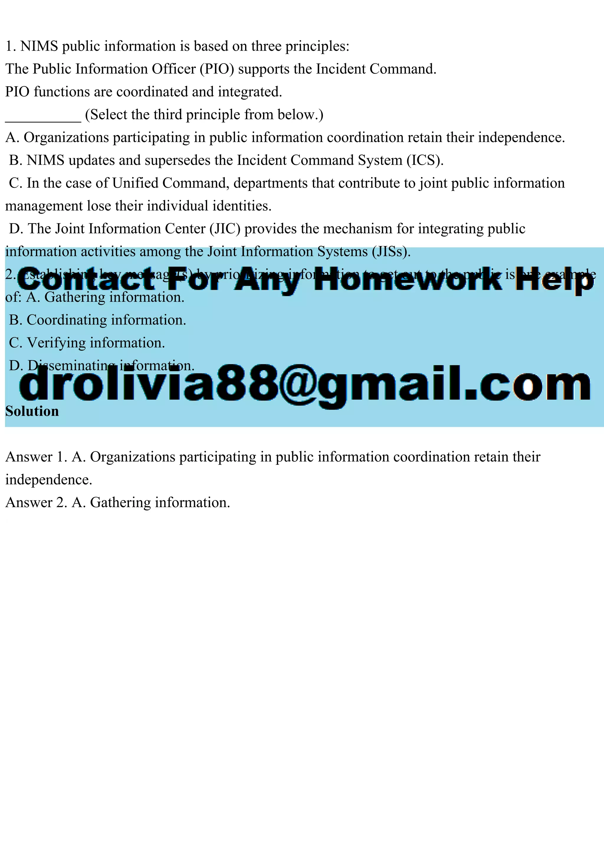 1. NIMS public information is based on three principlesThe Public.pdf