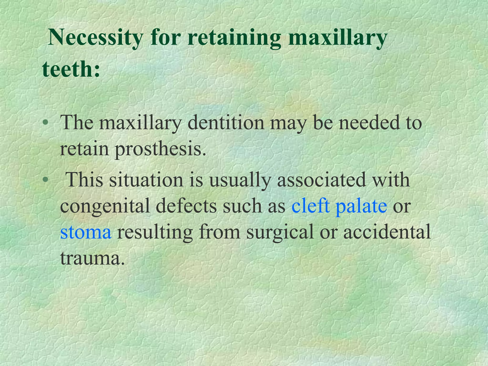 Single complete denture | PPT