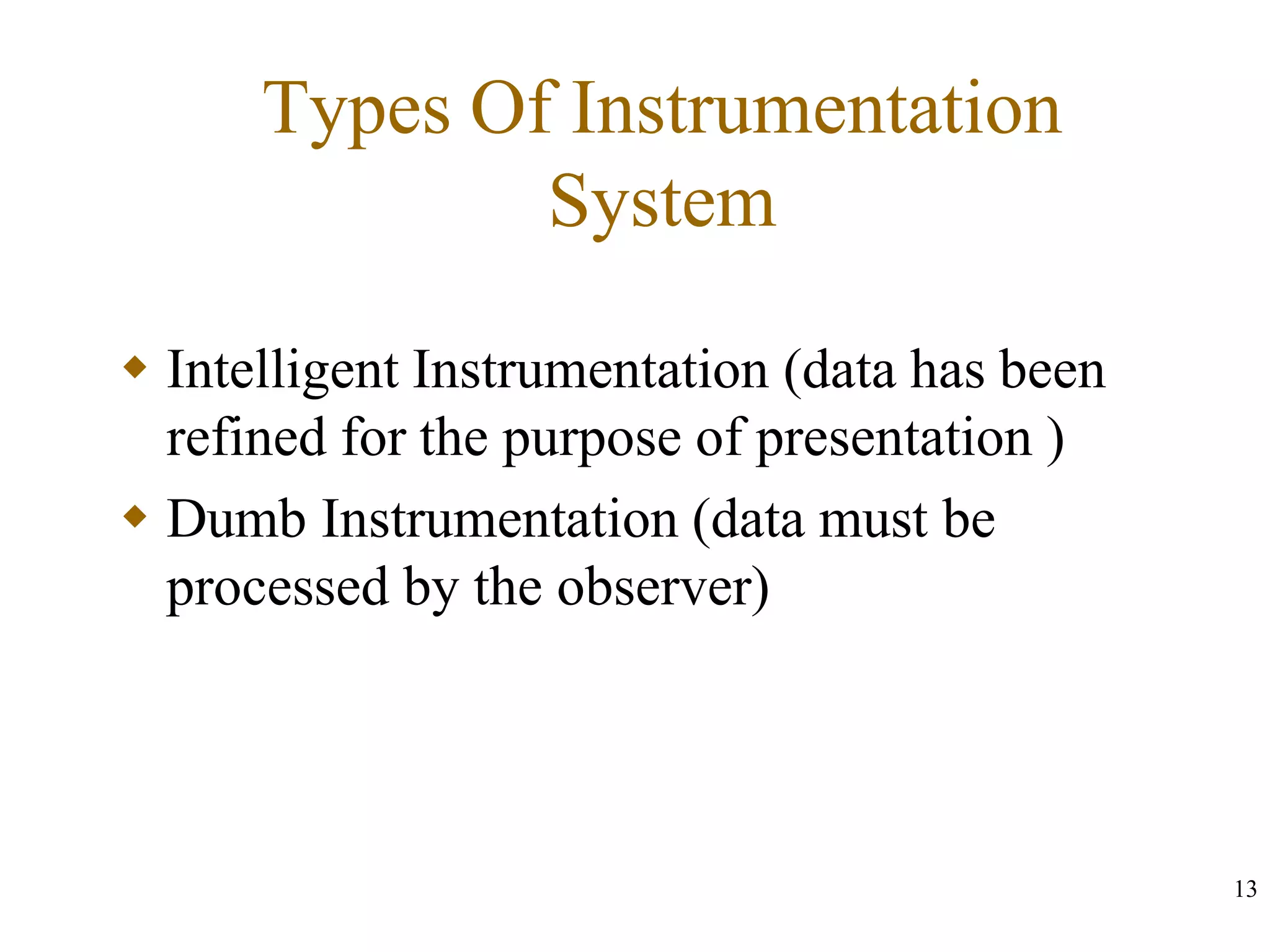 MR3491 SENSORS AND INSTRUMENTATION ( UNIT-I INTRODUCTION) | PPTX