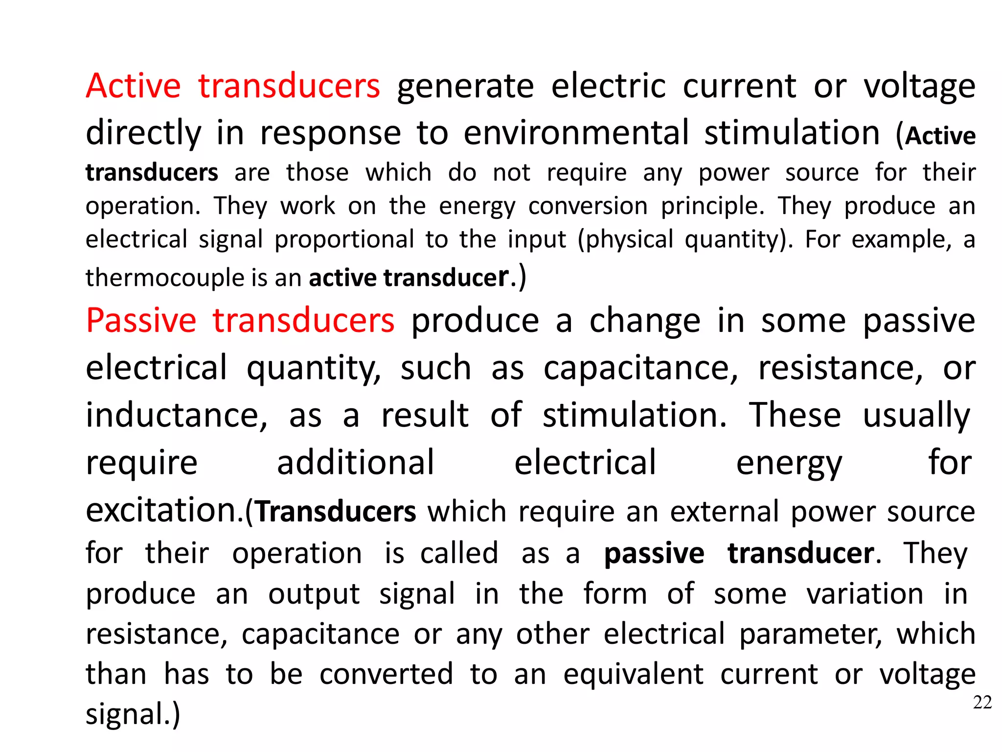 MR3491 SENSORS AND INSTRUMENTATION ( UNIT-I INTRODUCTION) | PPTX