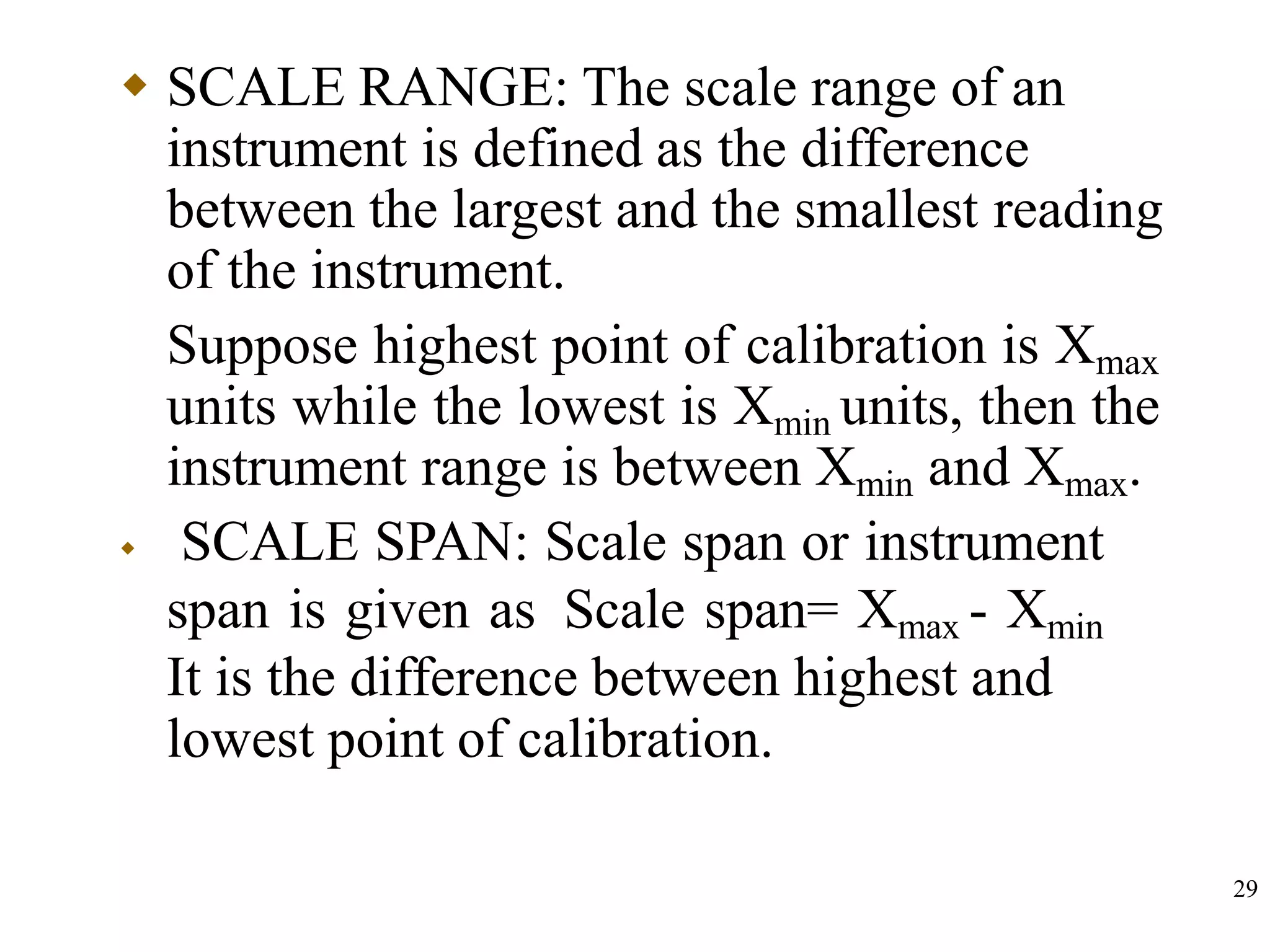 MR3491 SENSORS AND INSTRUMENTATION ( UNIT-I INTRODUCTION) | PPTX