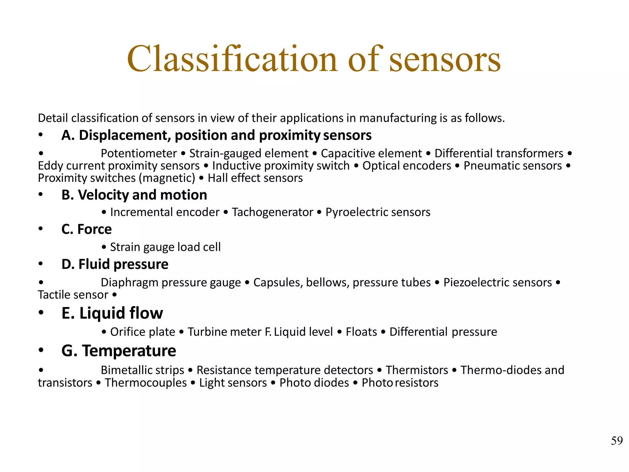 MR3491 SENSORS AND INSTRUMENTATION ( UNIT-I INTRODUCTION) | PPTX