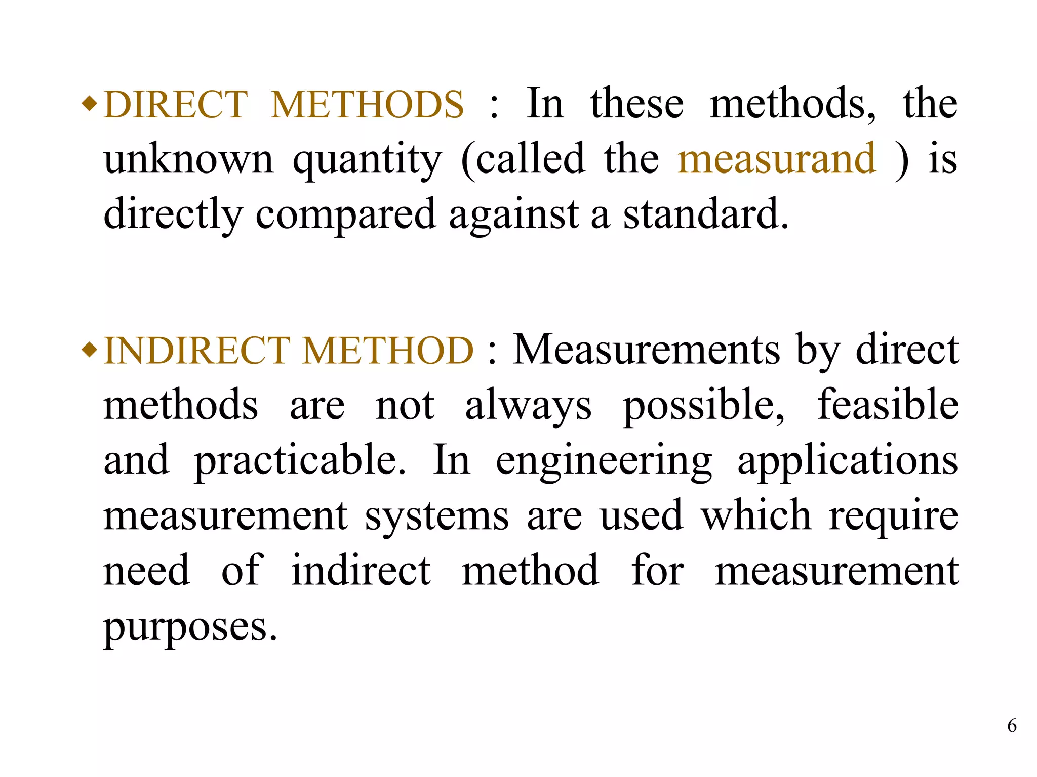 MR3491 SENSORS AND INSTRUMENTATION ( UNIT-I INTRODUCTION) | PPTX