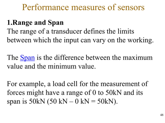 MR3491 SENSORS AND INSTRUMENTATION ( UNIT-I INTRODUCTION) | PPTX | Physics | Science