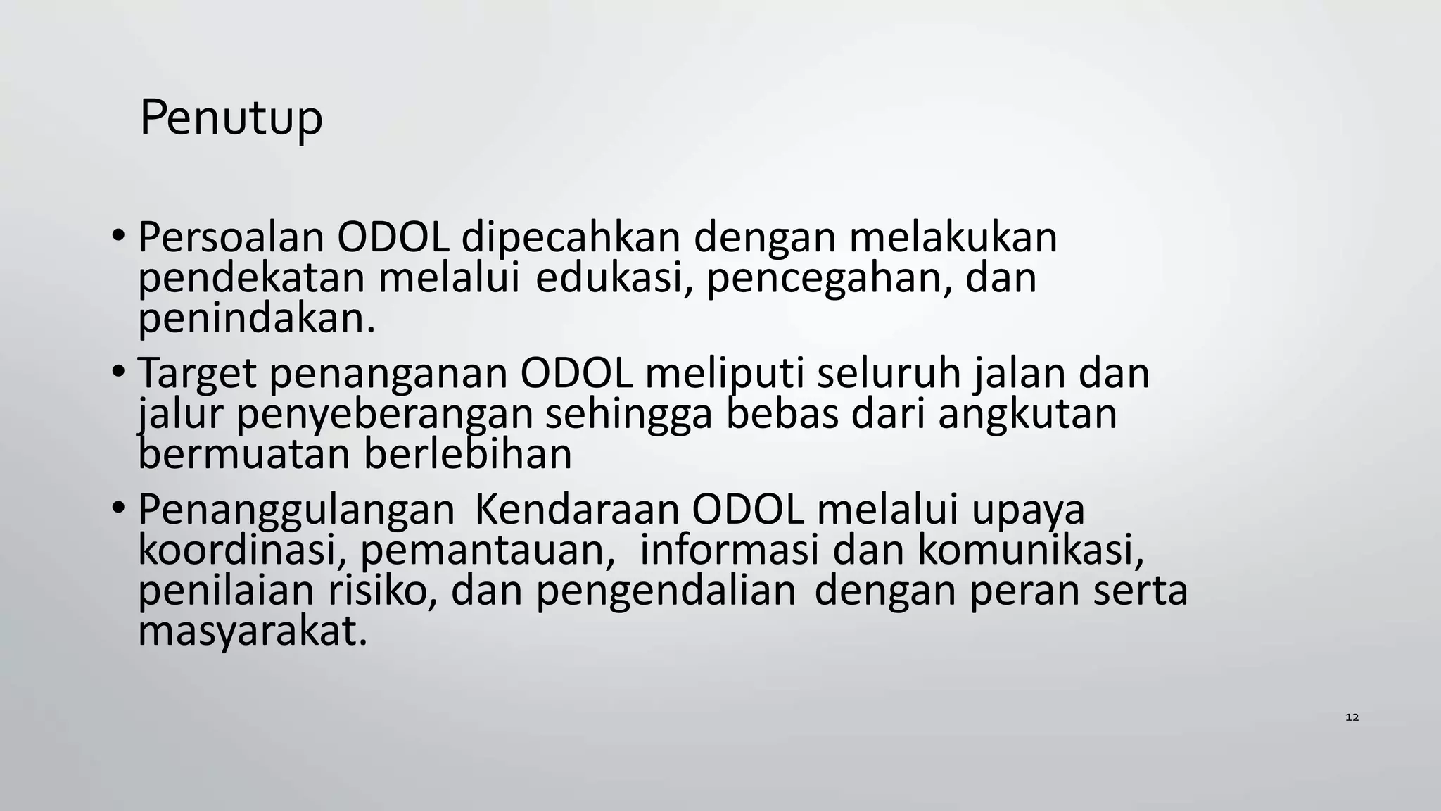BAHAN PENANGGULANGAN ODOL | PPTX