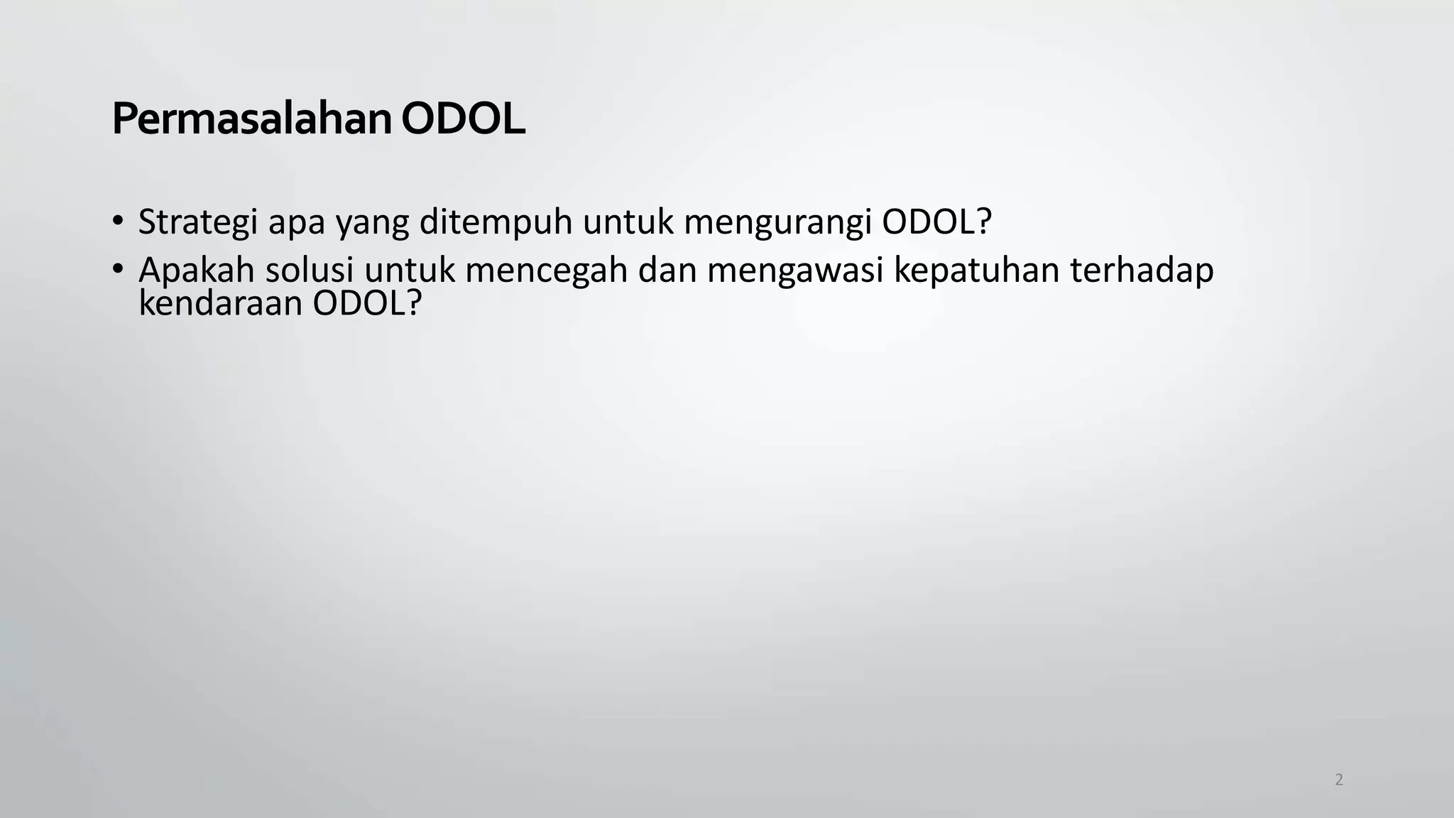 BAHAN PENANGGULANGAN ODOL | PPTX