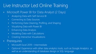 Power BI Desktop Overview | PPTX