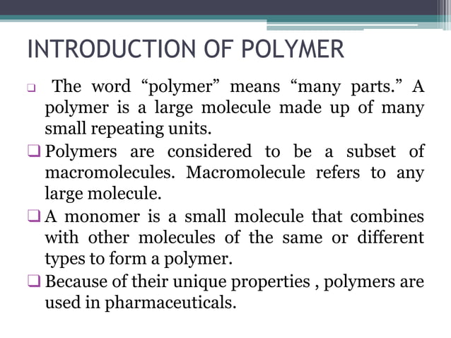 1. CRDDS & Polymers.pptx | Pharmaceutical Industry | Industries
