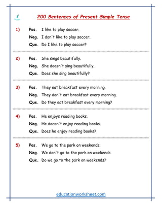 Mastering English Tenses: A Comprehensive Guide and Worksheets | PDF