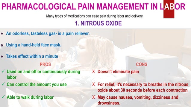 PAIN MANAGEMENT DURING LABOR AND DELIVERY.pptx | Pregnancy | Reproductive Health