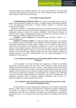 1.Lecture.Introduction In Analytical Chemistry | PDF | Chemistry | Science