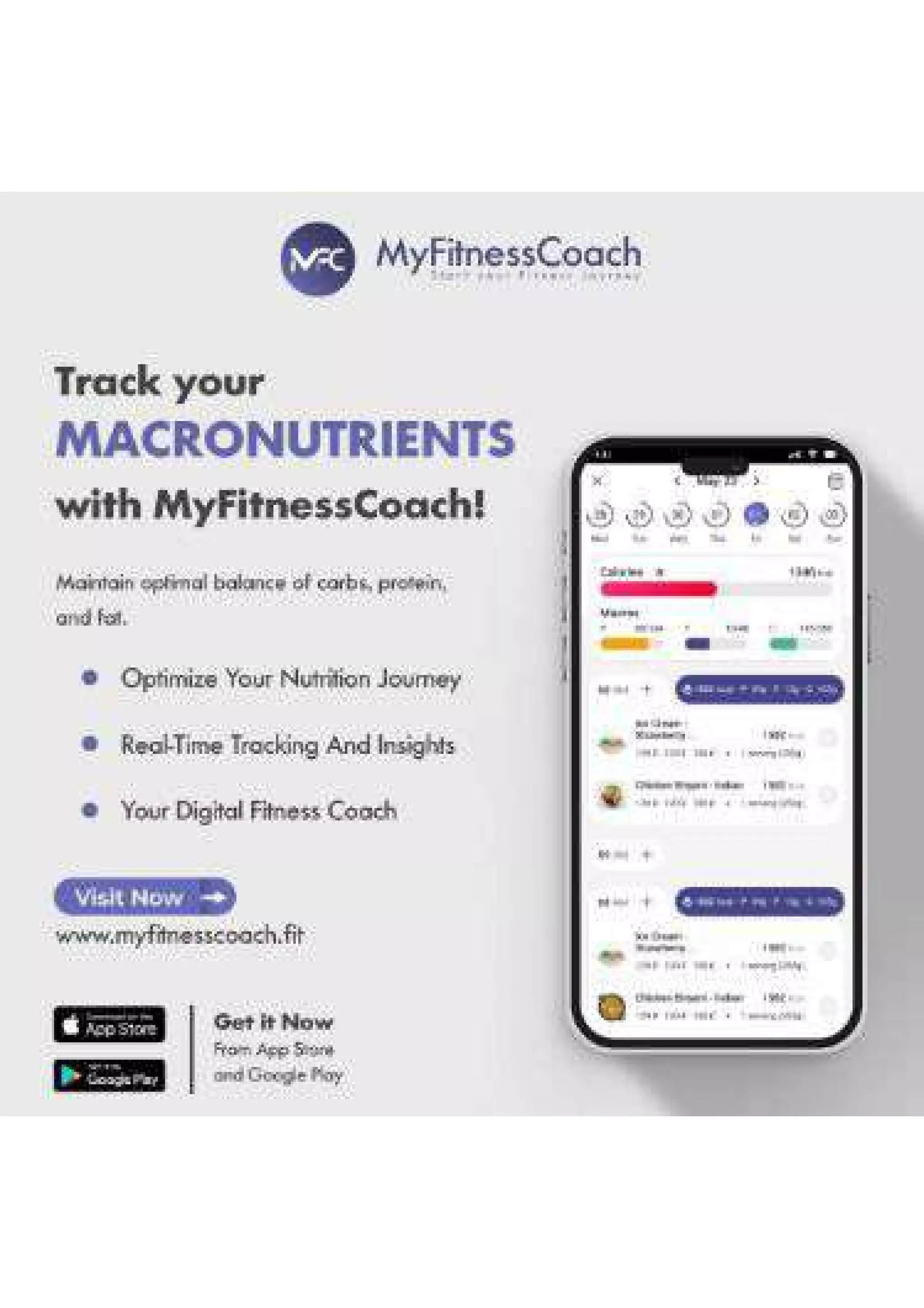 MyFitnessCoach | My Fitness Coach App | PDF