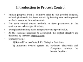 1. Process Dynamics.pptx | Physics | Science
