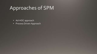 1.3 Approaches to Software Project Management.pptx | Computer Software and Applications | Computing