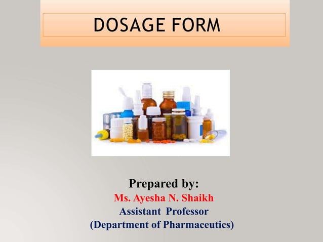 1. Dosage form.pptx