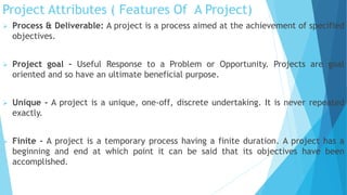 1.Introduction To Project & Project Life Cycle.pptx