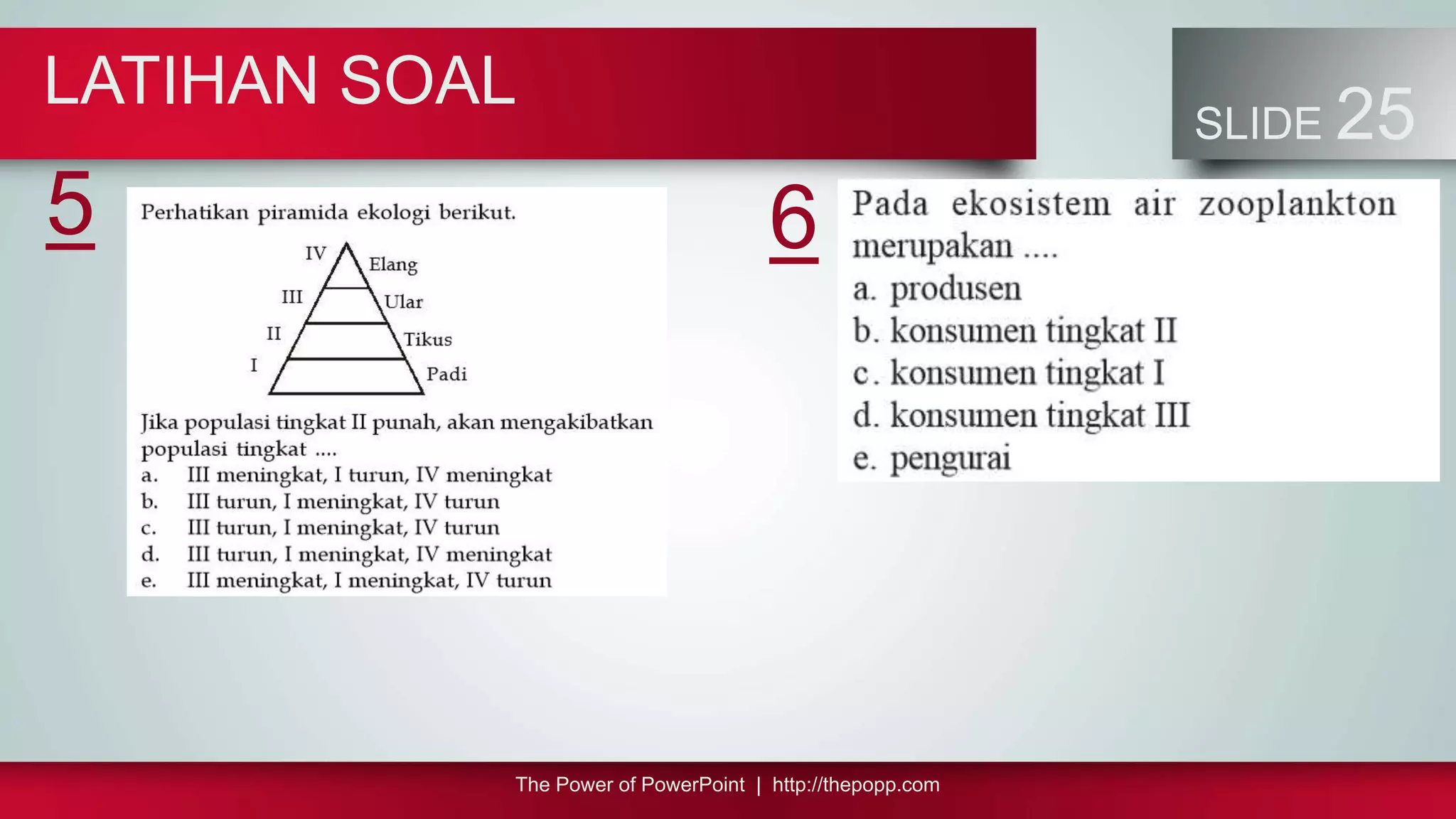 1. Makhluk Hidup dan Lingkungannya SMK - Latihan Soal.pptx