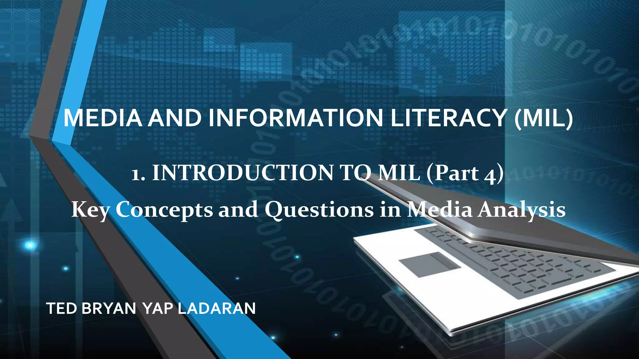 1. Introduction to MIL (Part 4)- Key Concepts and Questions to Ask in ...