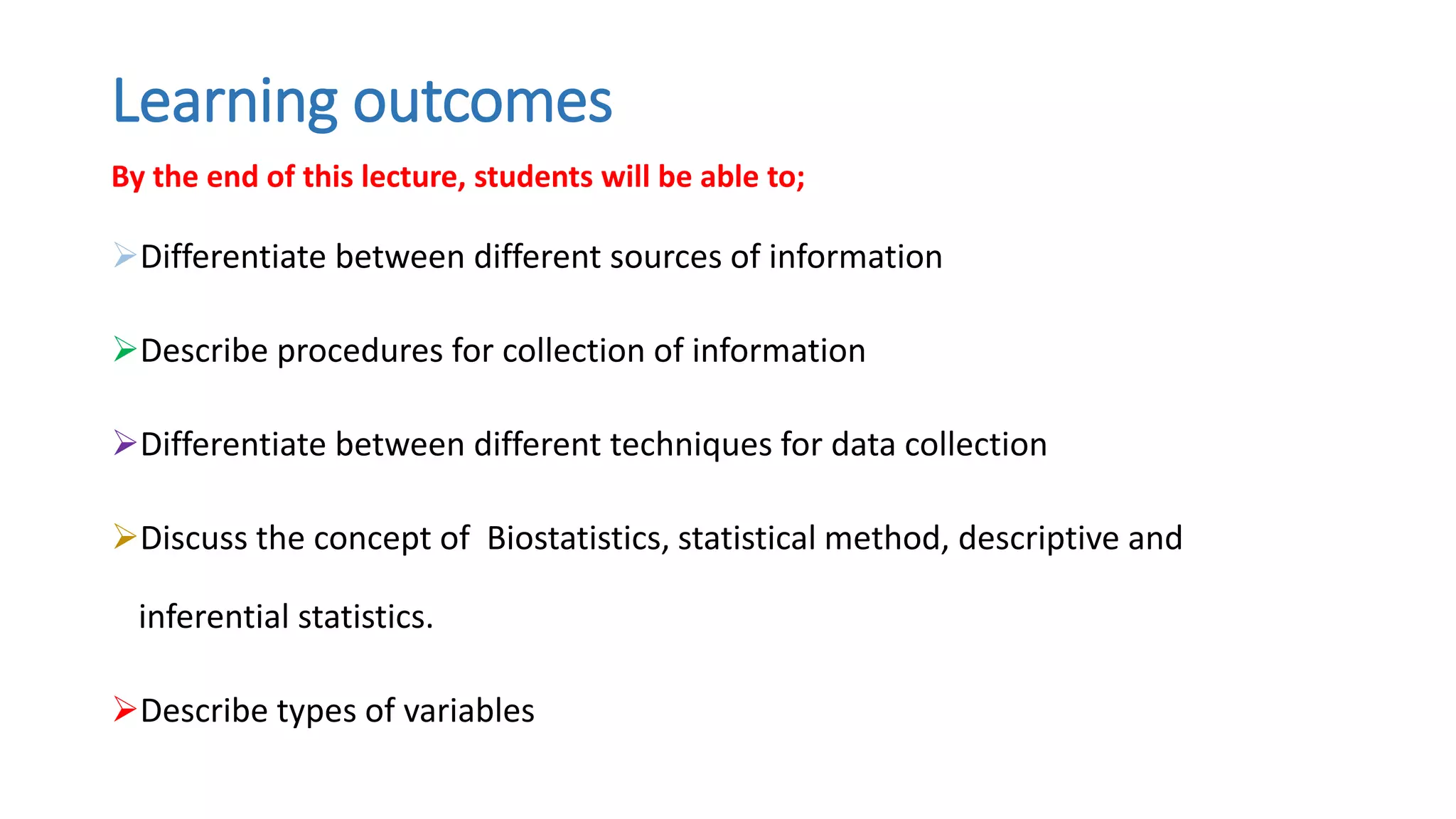 Biostatics | PPT