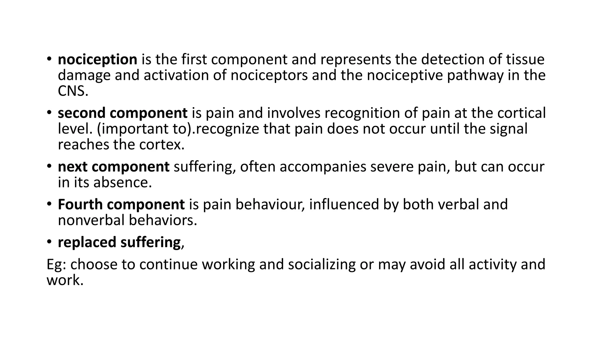 1. Understanding the pain basics.pptx | Physical Therapy | Wellness