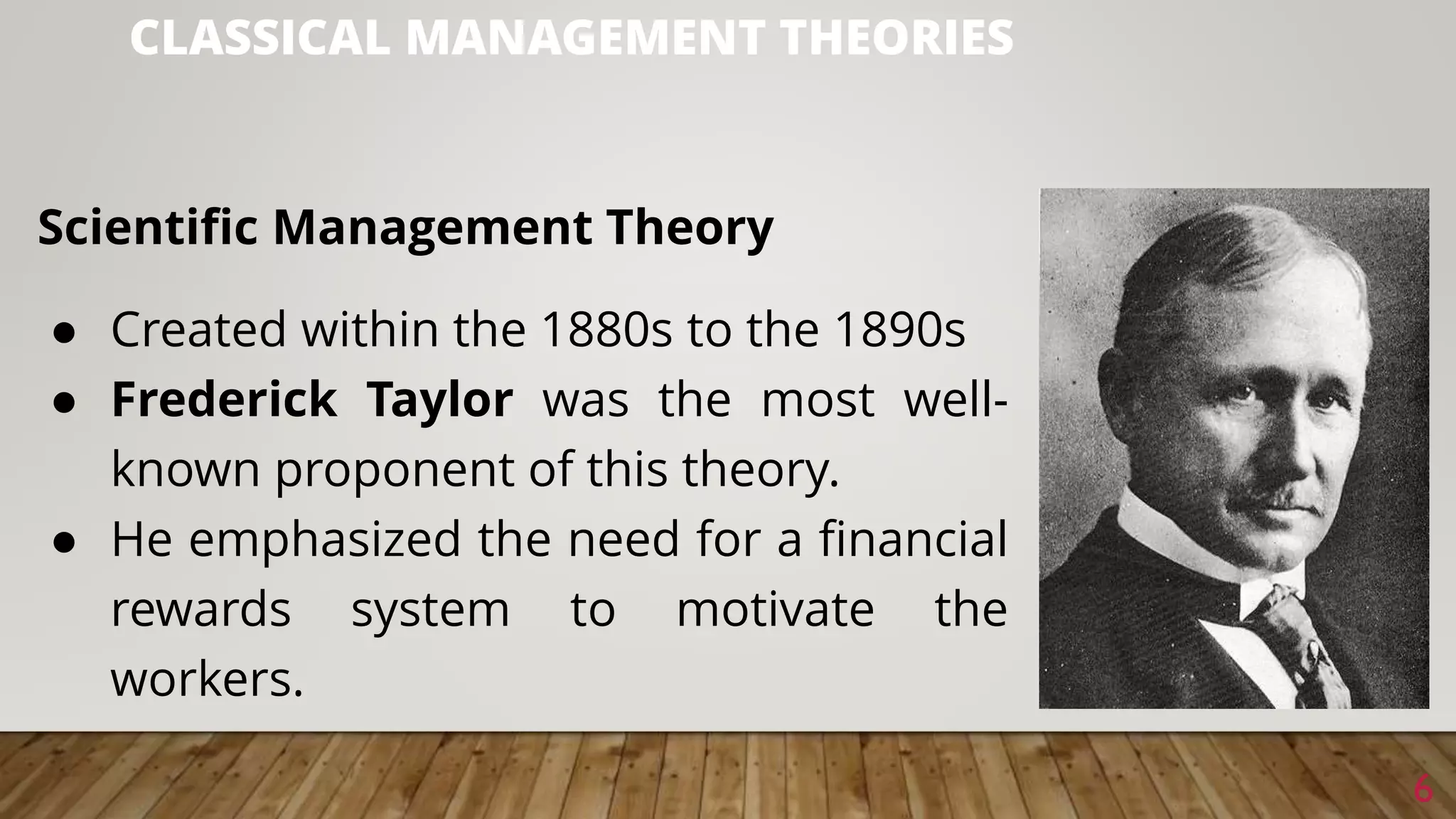 Evolution of Management Theories | PPTX