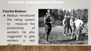 Evolution of Management Theories | PPTX