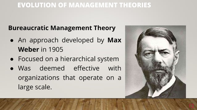 Evolution of Management Theories | PPTX