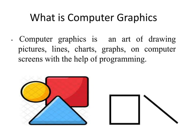Computer graphics | PPTX