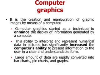 Computer graphics | PPTX