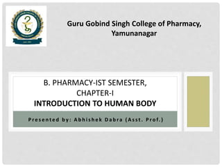 1. Introduction to human body.pptx