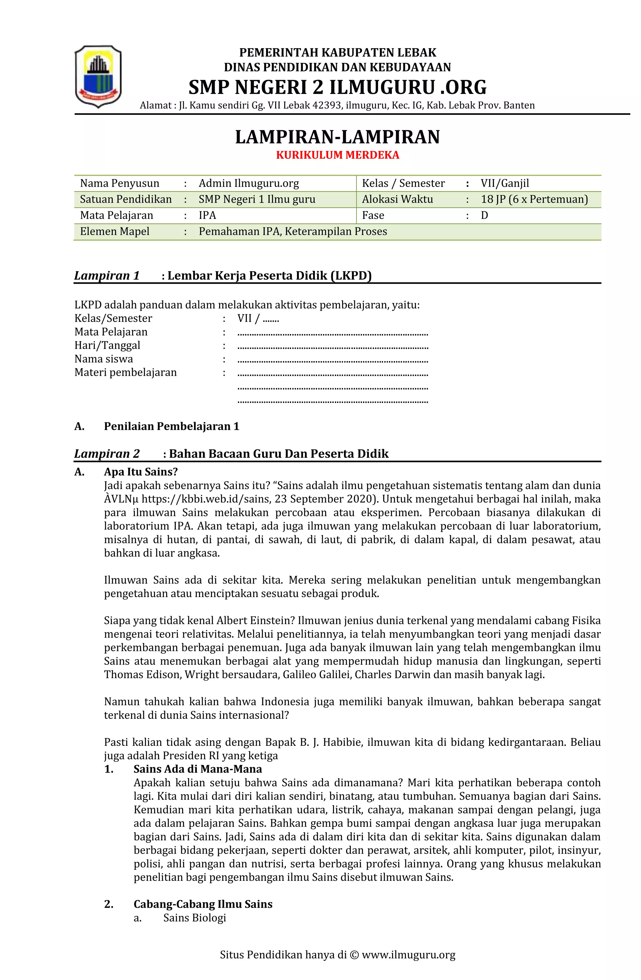 1.6 Lampiran - www.ilmuguru.org.docx