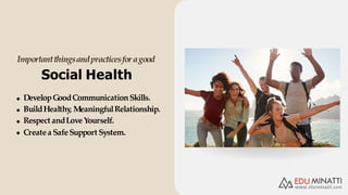 Health and wellness of college students | PPTX