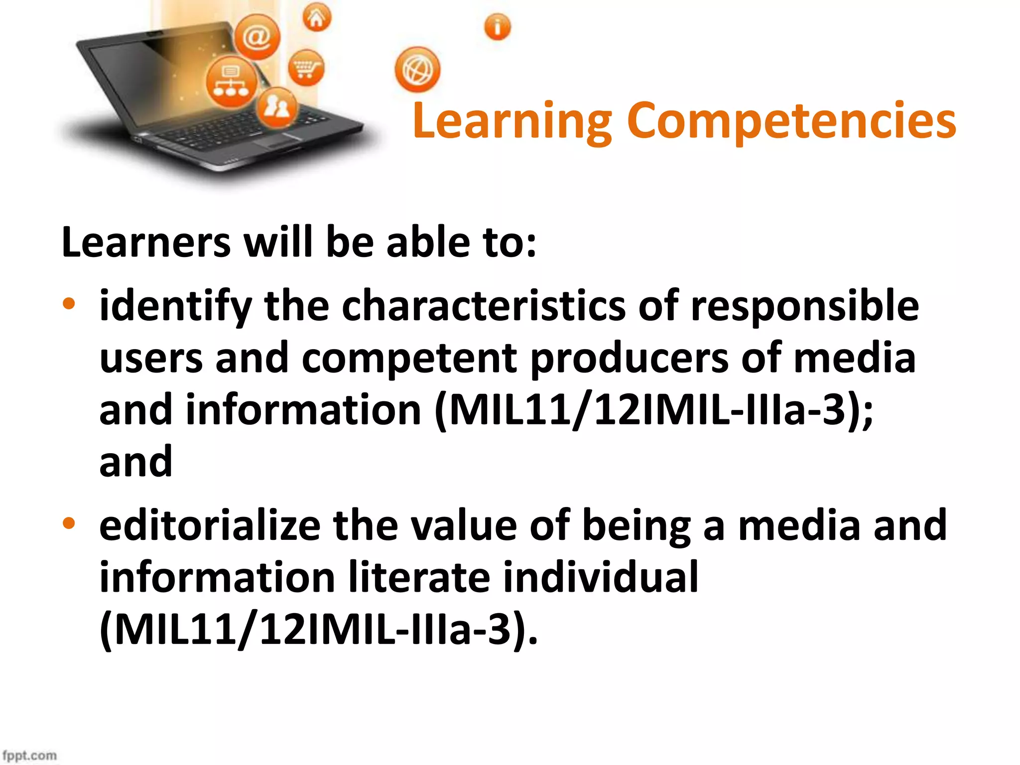 1. Introduction to MIL (Part 2)- Characteristics of Information ...