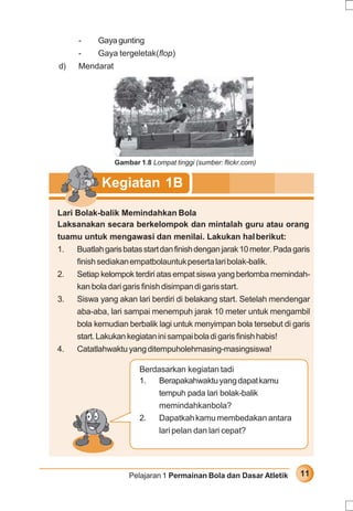 1. Materi PJOK Kelas 4 Pelajaran 1 Permainan Bola dan Dasar Atletik.docx