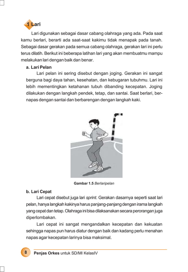 1. Materi PJOK Kelas 4 Pelajaran 1 Permainan Bola dan Dasar Atletik.docx