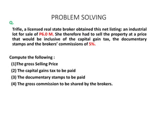 1.4 Real-Estate-Taxation with Problems and Answers - REB.pptx