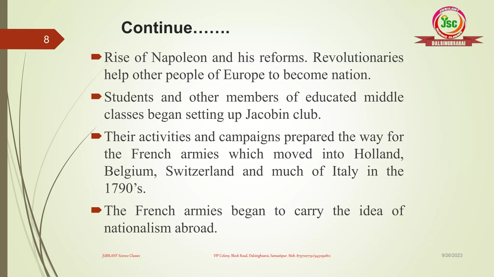 1. The Rise of Nationalisn in Europe.pptx | Politics