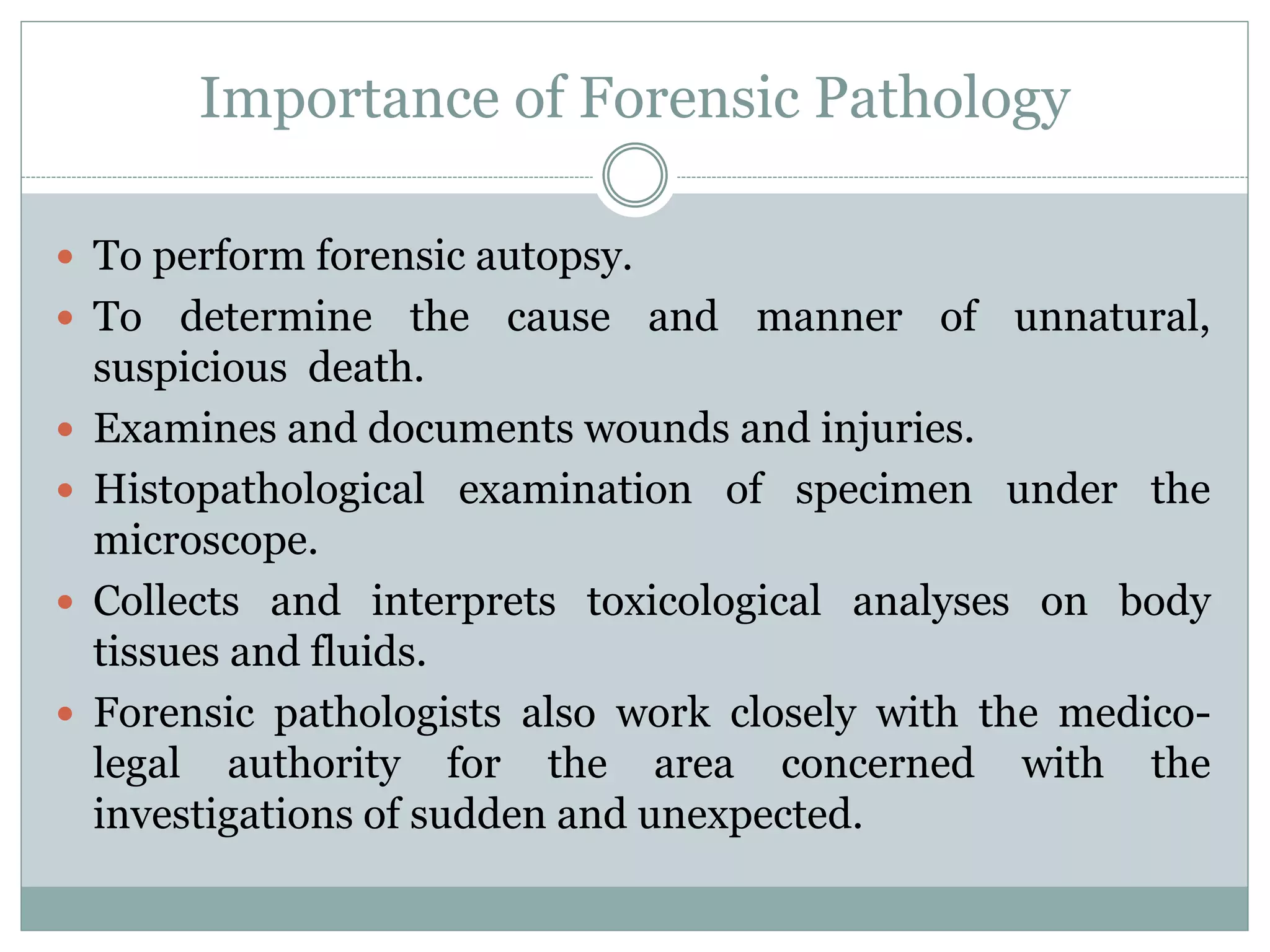 1. Introduction to Forensic medicine and its branches.pptx