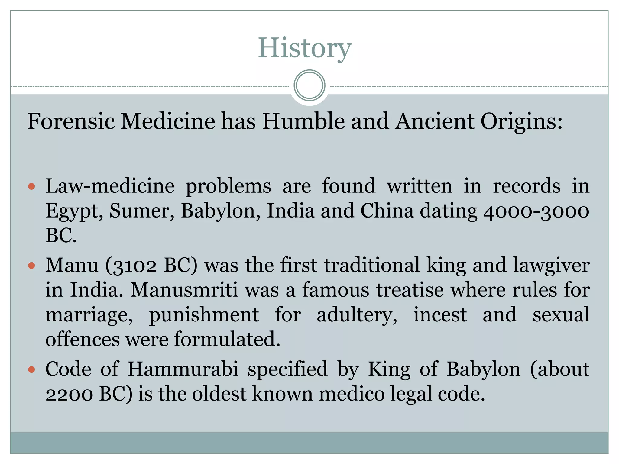 1. Introduction to Forensic medicine and its branches.pptx