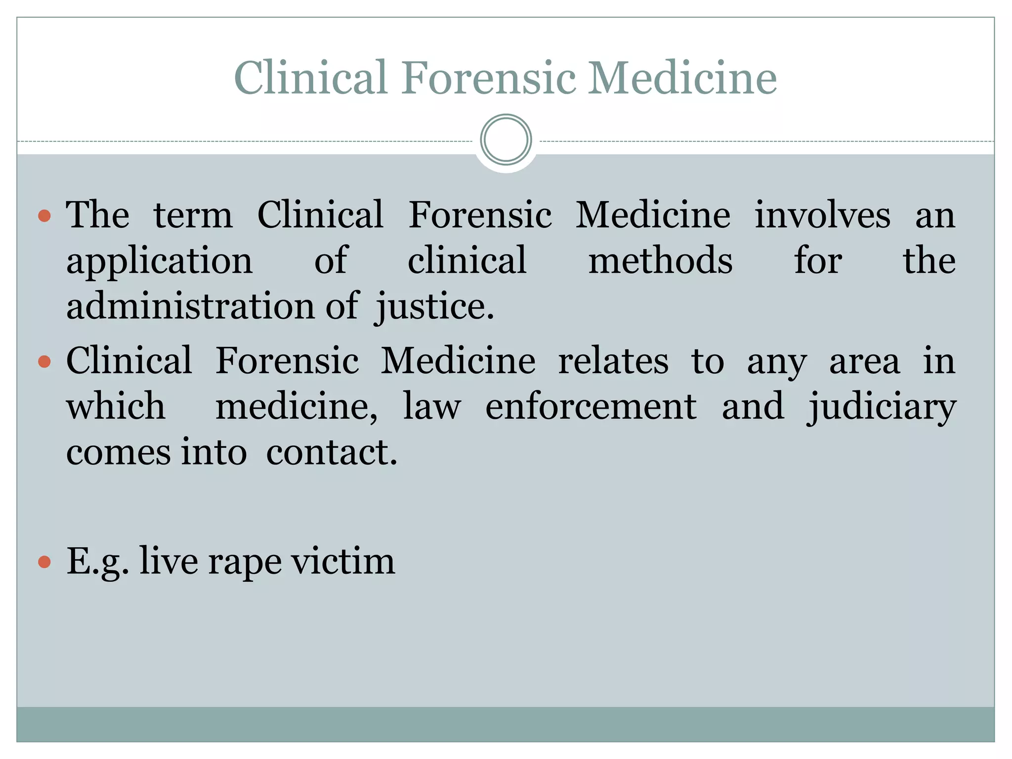 1. Introduction to Forensic medicine and its branches.pptx