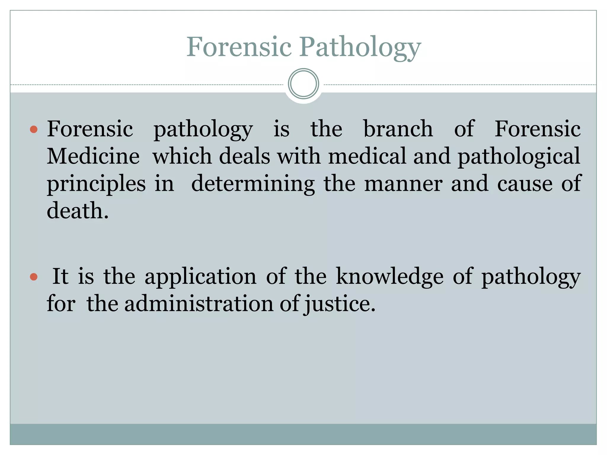 1. Introduction to Forensic medicine and its branches.pptx