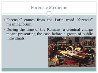 1. Introduction to Forensic medicine and its branches.pptx