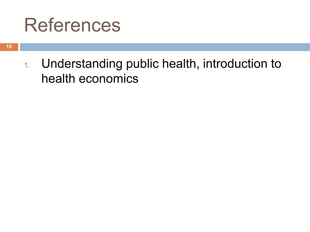 1. Introduction to Health Economics.ppt | Healthcare Industry | Industries