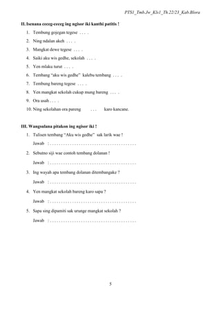 1. Naskah Soal Tembang Jawa Kelas 1.doc